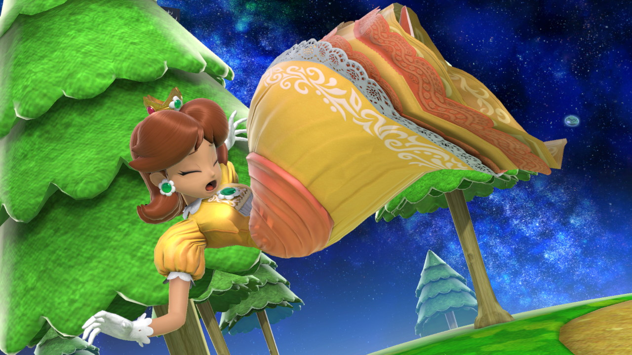 Daisy - Tan Skin & Brown Hair Mod for Super Smash Bros. Ultimate | SSBU ...
