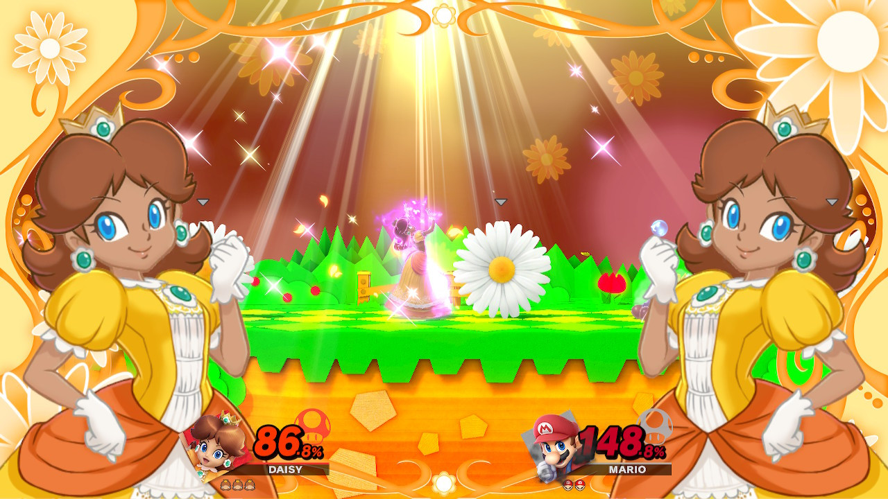 Daisy - Tan Skin & Brown Hair Mod for Super Smash Bros. Ultimate | SSBU ...