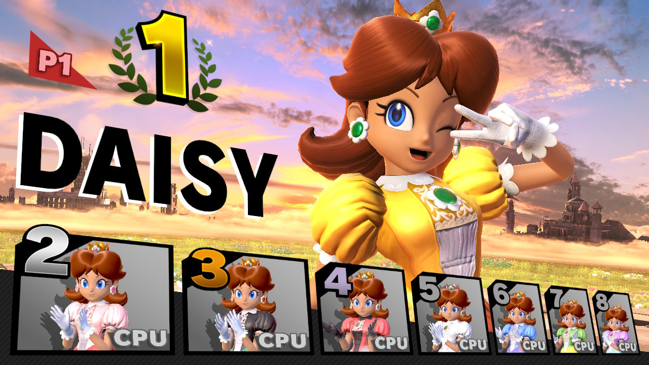 Daisy - Tan Skin & Brown Hair Mod for Super Smash Bros. Ultimate | SSBU ...