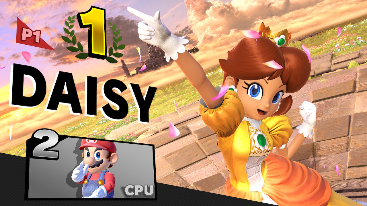Daisy - Tan Skin & Brown Hair Mod for Super Smash Bros. Ultimate | SSBU ...