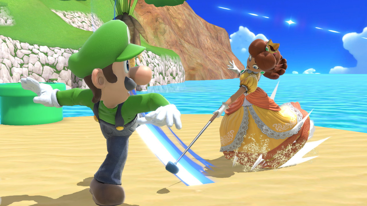 Daisy - Tan Skin & Brown Hair Mod for Super Smash Bros. Ultimate | SSBU ...