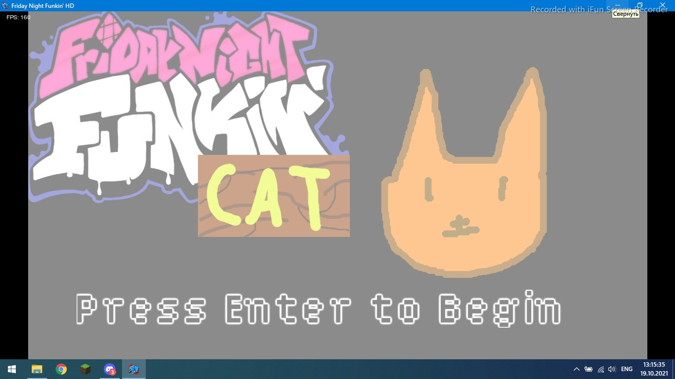 fnf cat Mod for Friday Night Funkin' | FNF Mods