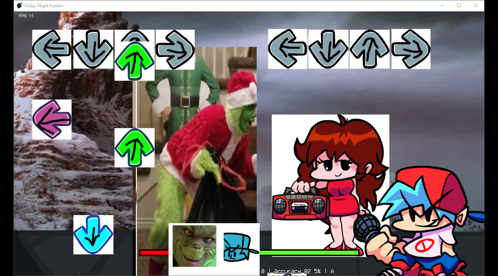 VSGrinch Mod for Friday Night Funkin' | FNF Mods