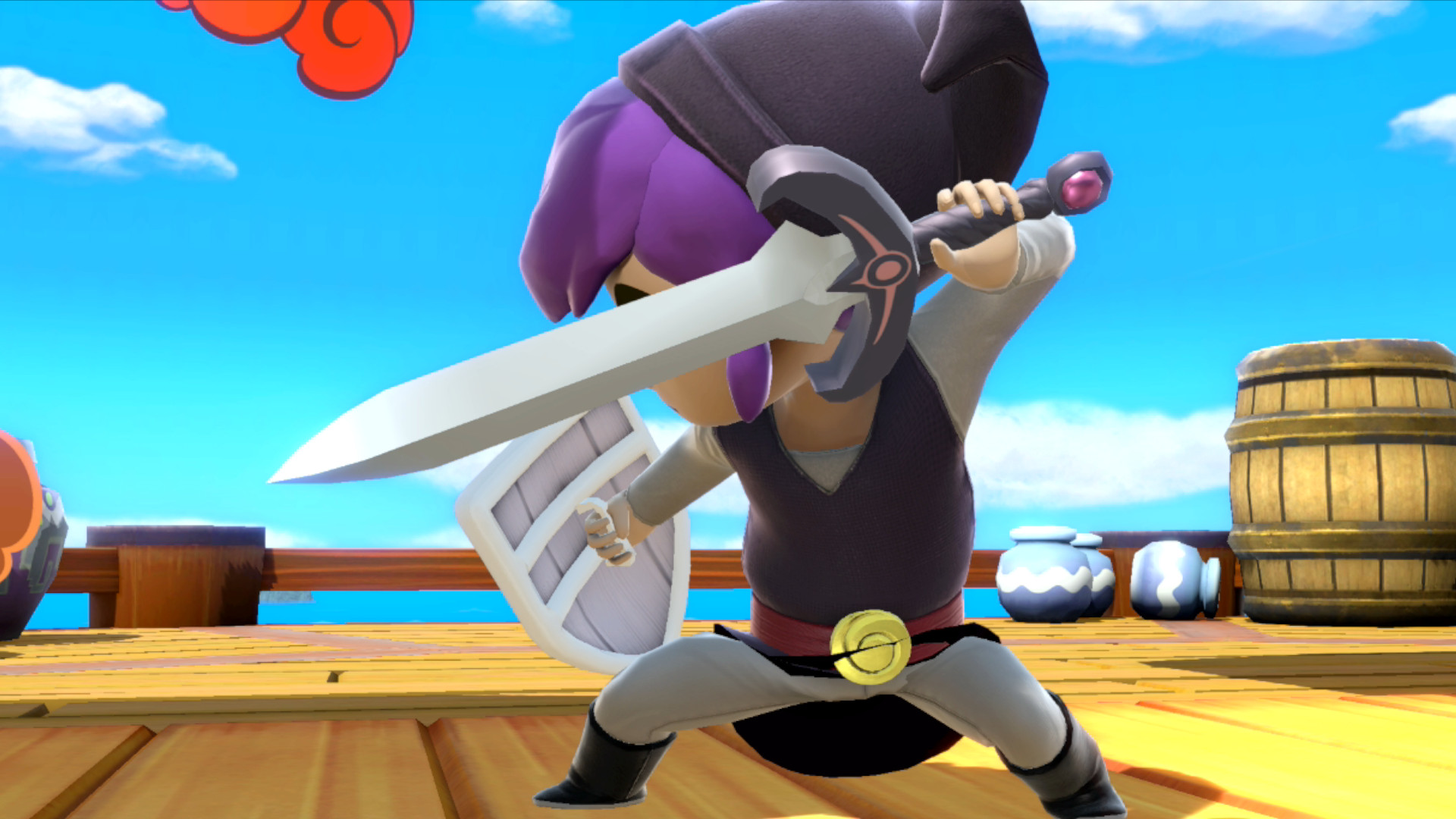 Four Swords Shadow Toon Link Mod for Super Smash Bros. Ultimate | SSBU Mods