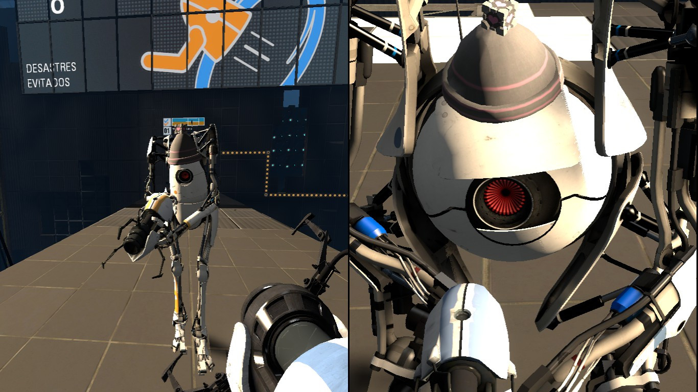 Red-Eyed Bots Mod for Portal 2 | P2 Mods