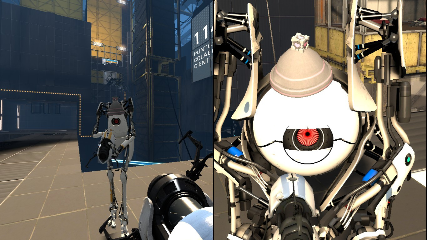 Red-Eyed Bots Mod for Portal 2 | P2 Mods