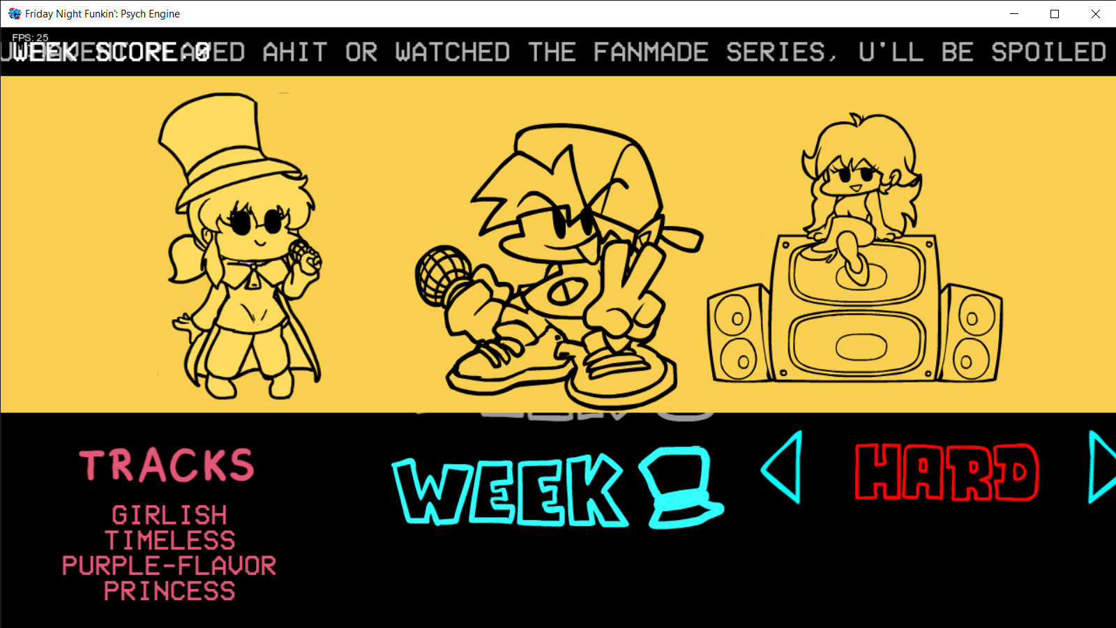 FNF-Vs.Hat Kid (fanmade anime version) Mod for Friday Night Funkin ...