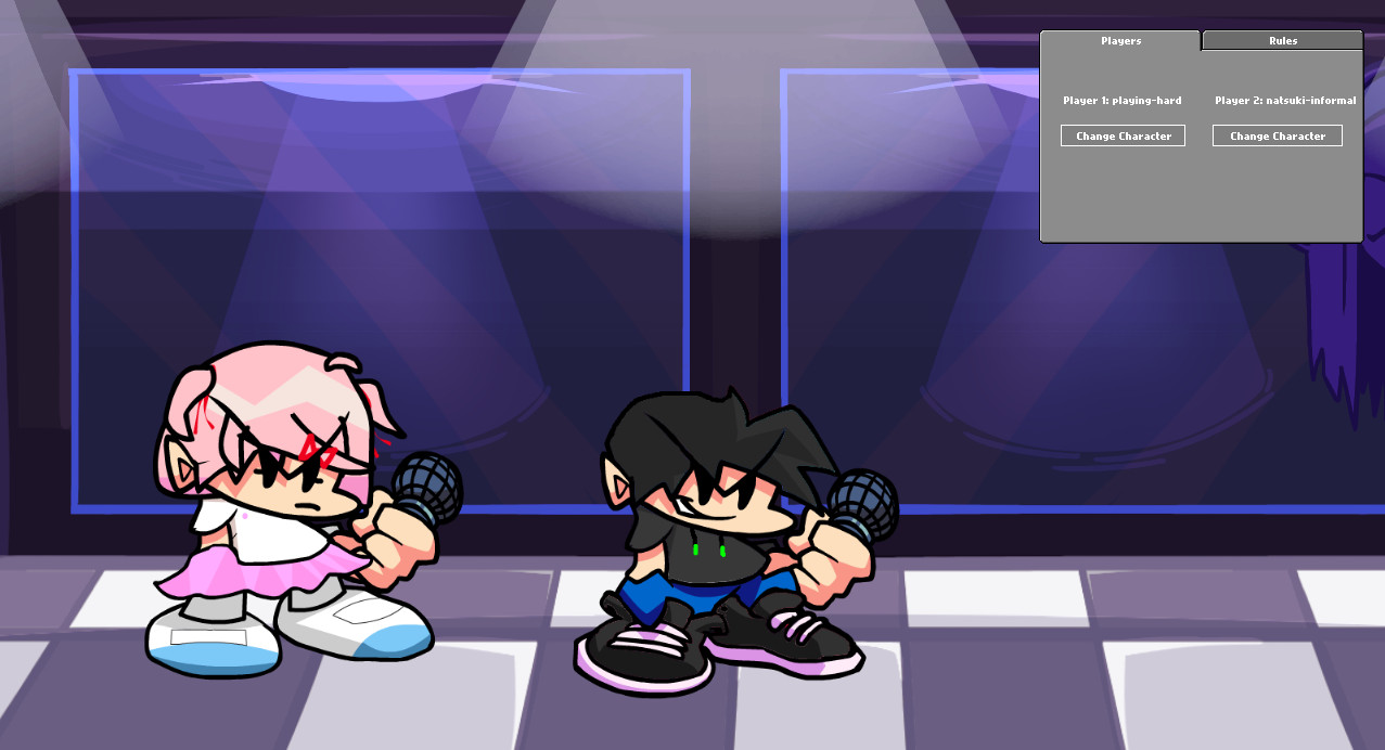 Natsuki for FNF Multi (Natsuki para FNF Multi) [Friday Night Funkin ...