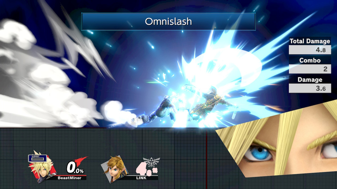 FF7R-Inspired Omnislash pop-up Mod for Super Smash Bros. Ultimate ...