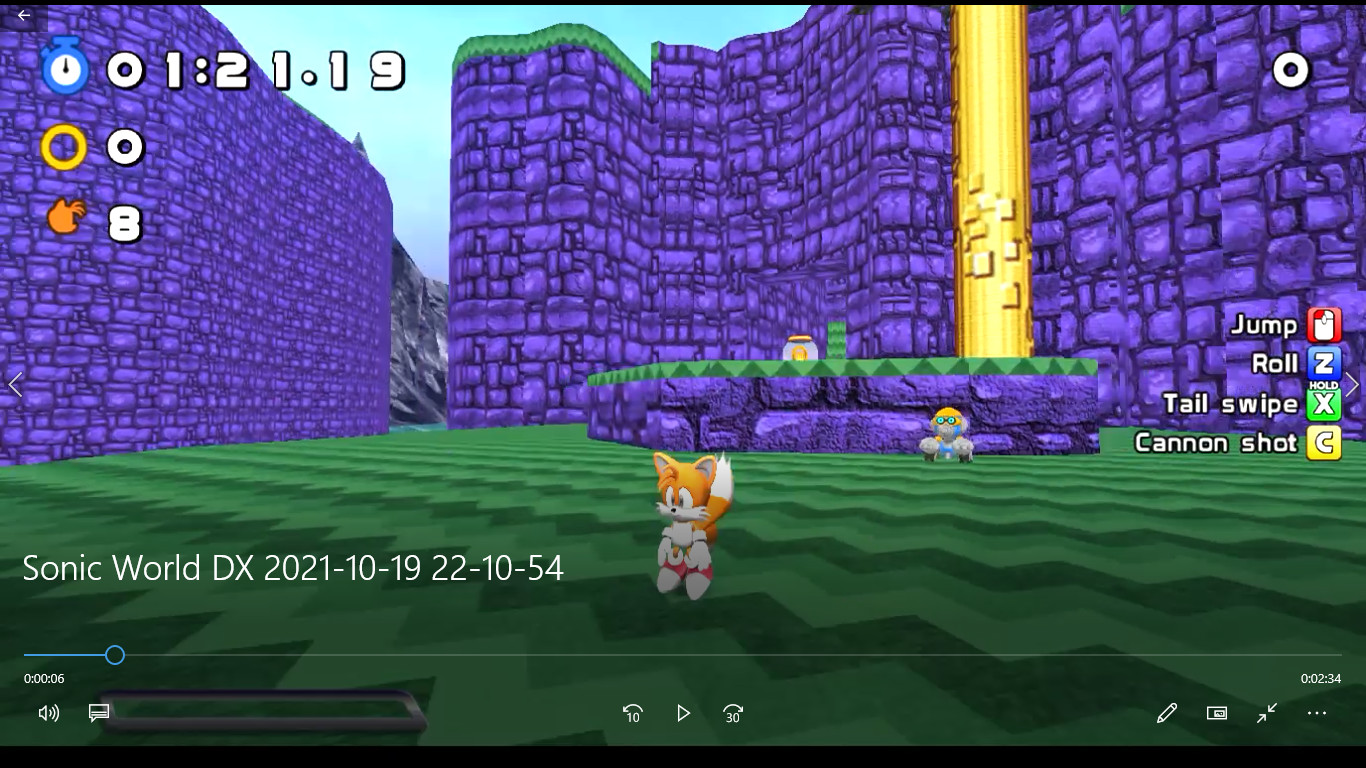 classic tails [Sonic World DX] [Mods]