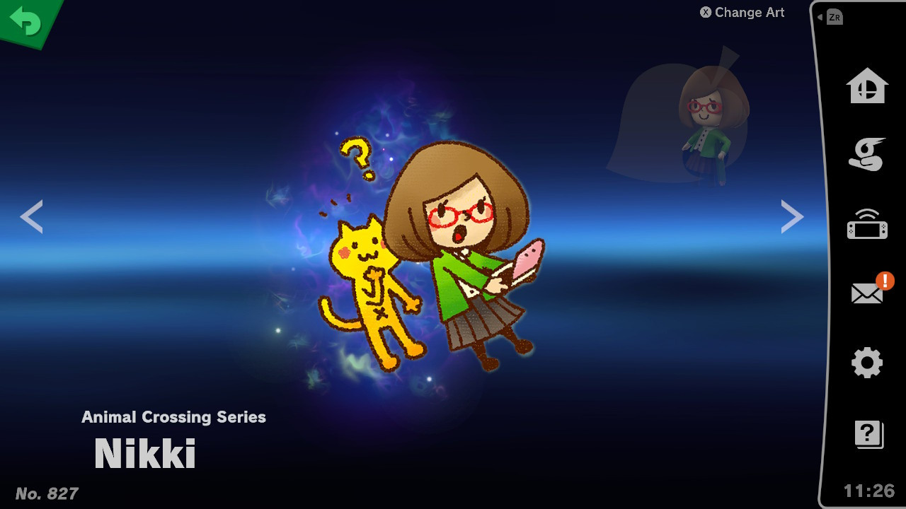 Nikki (Swapnote) Mod for Super Smash Bros. Ultimate | SSBU Mods