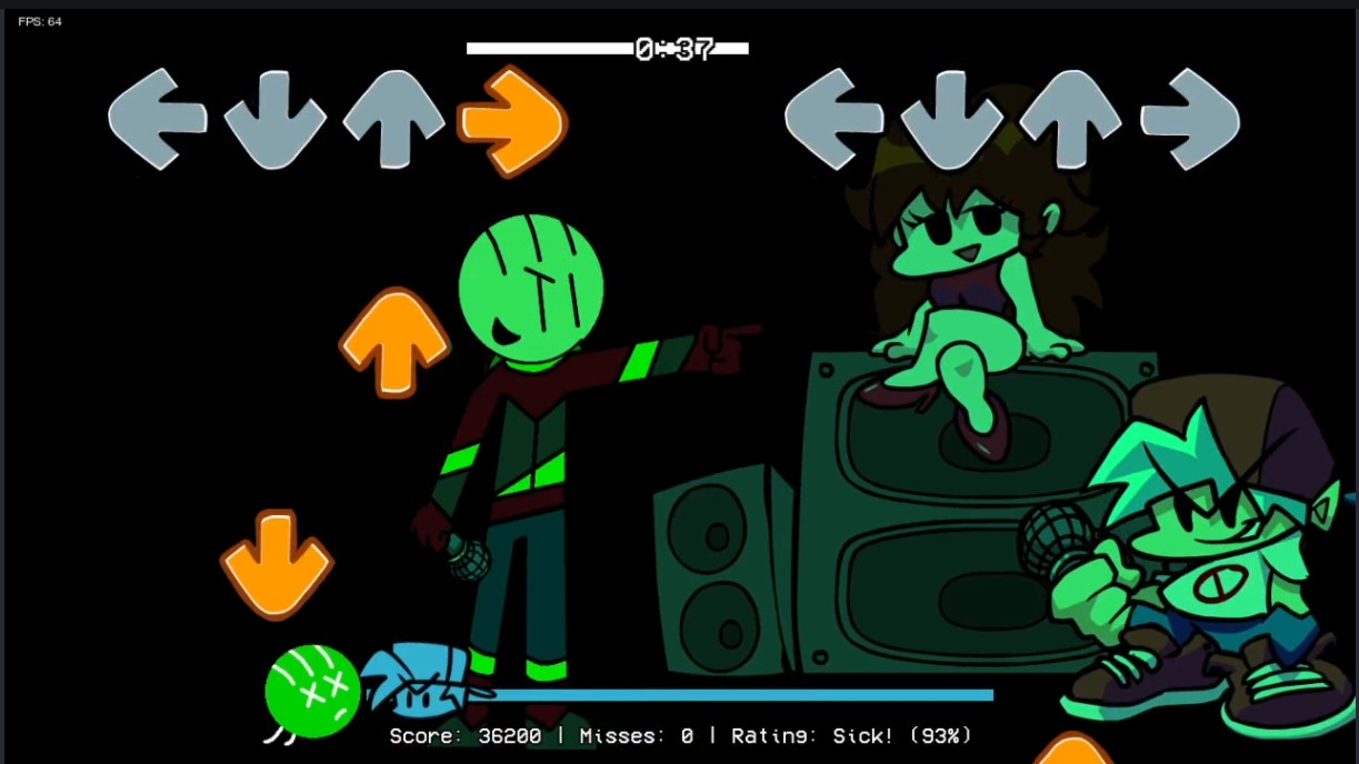 Sunset Paradise Mod for Friday Night Funkin' | FNF Mods