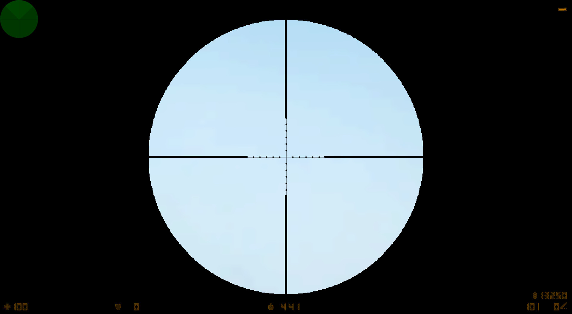 Mil-Dot reticle (4 variants) Mod for Counter-Strike 1.6 | CS1.6 Mods