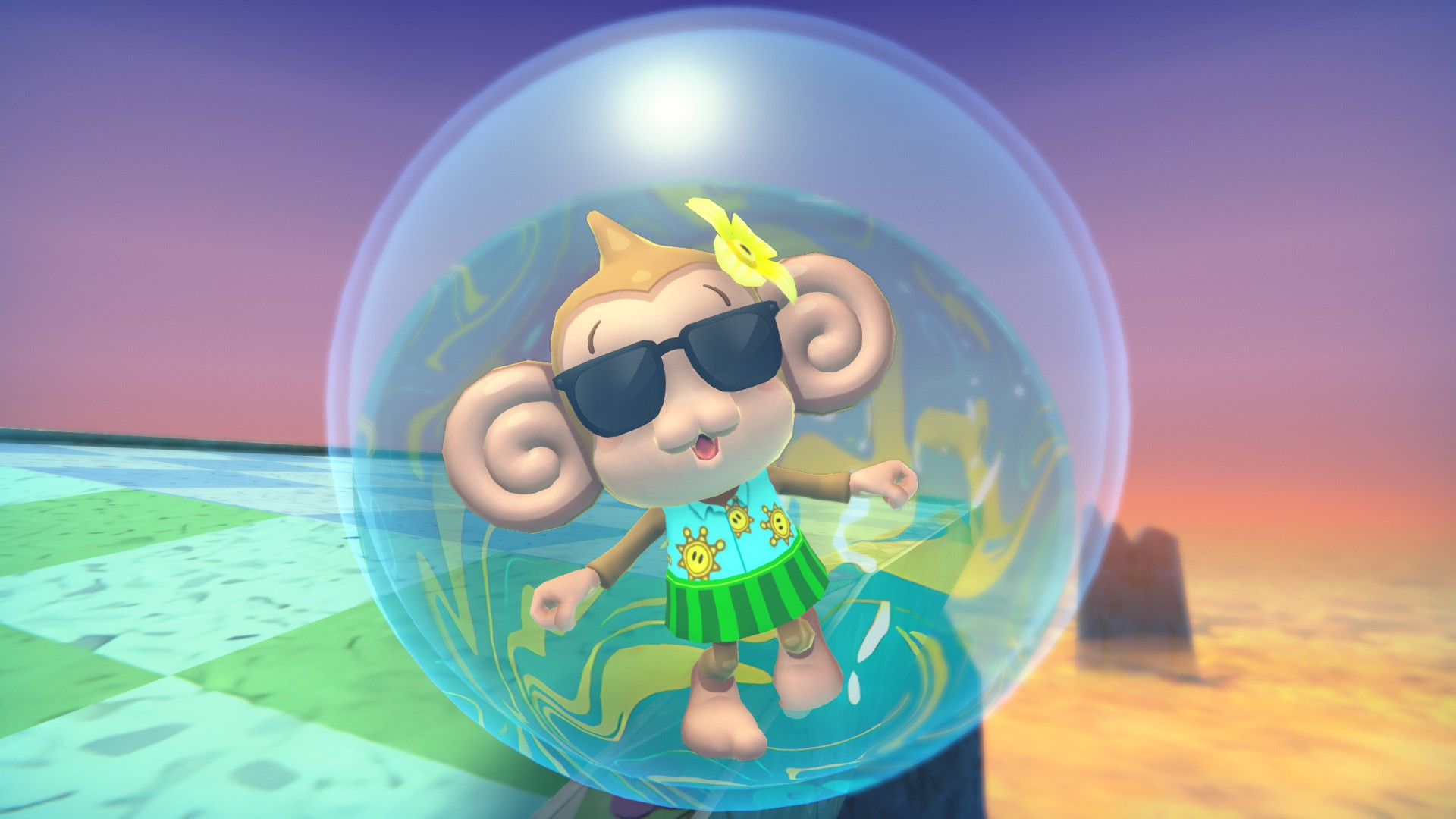 Mario Sunshine Outfit + Goop Ball Texture Mod Mod for Super Monkey Ball ...