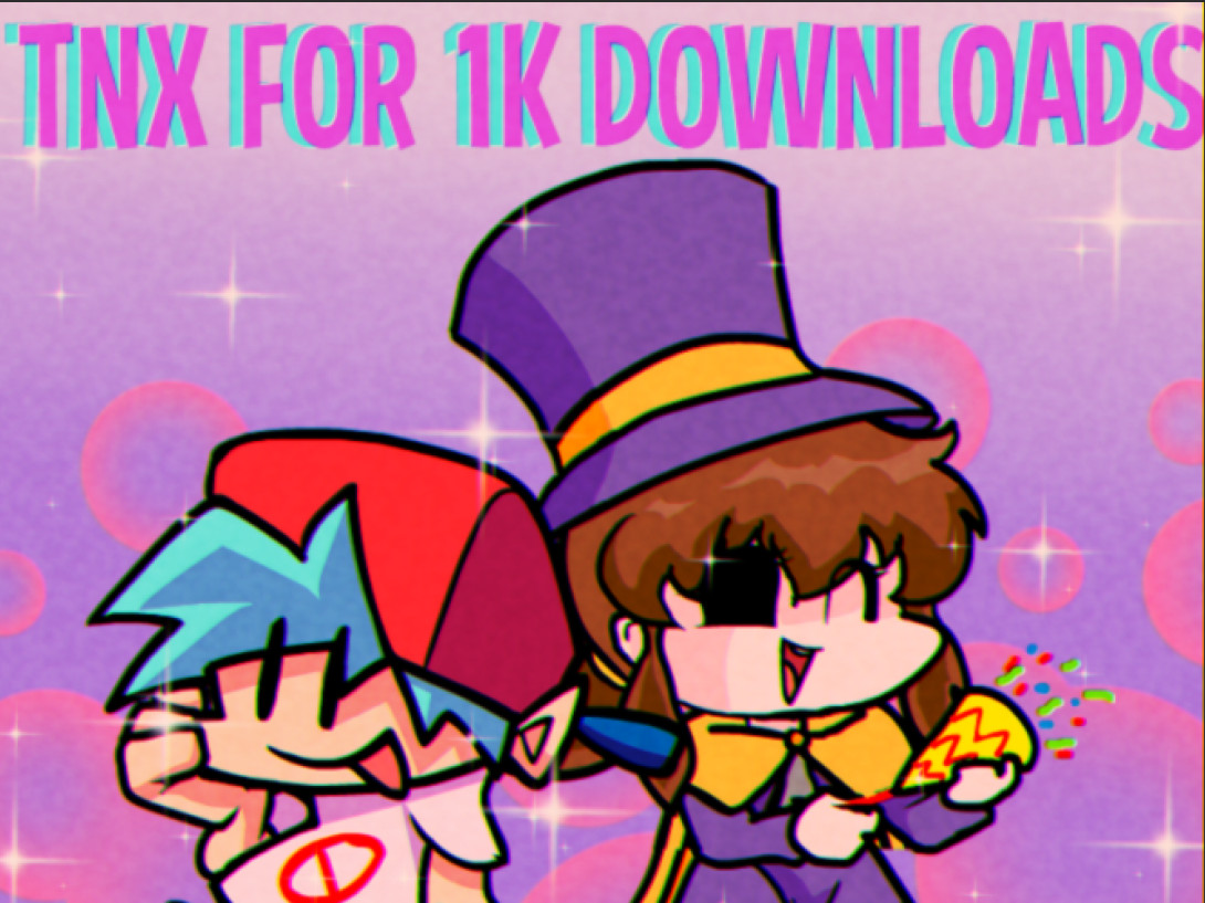 FNF-Vs.Hat Kid (fanmade anime version) Mod for Friday Night Funkin ...