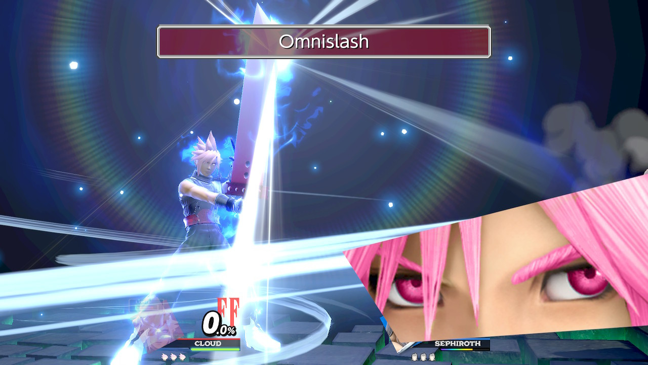 Black Cloud Super Saiyan Rose UI [Super Smash Bros. Ultimate] [Mods]