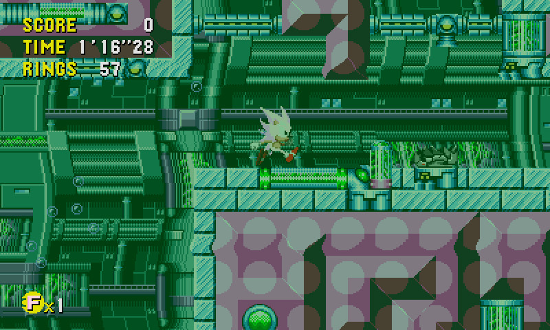 Burrotis's Super Sonic in Sonic CD [Sonic CD (2011)] [Mods]