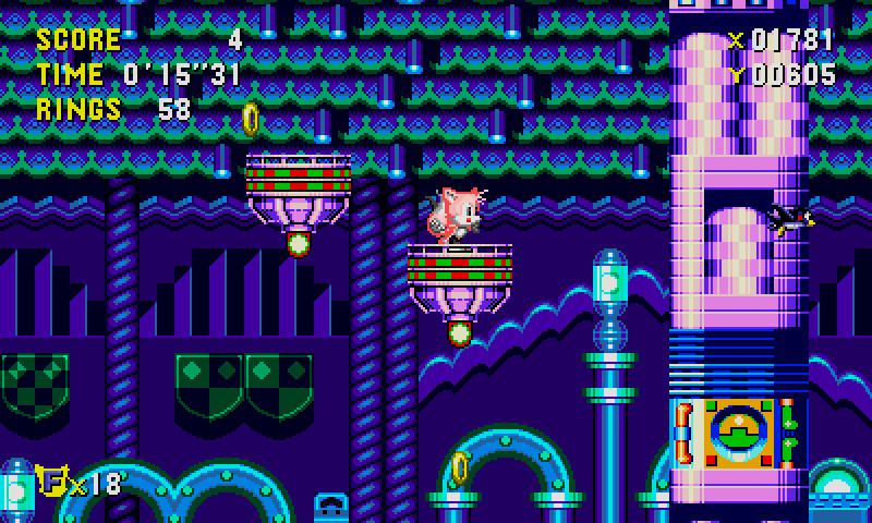 Burrotis's Super Sonic in Sonic CD [Sonic CD (2011)] [Mods]