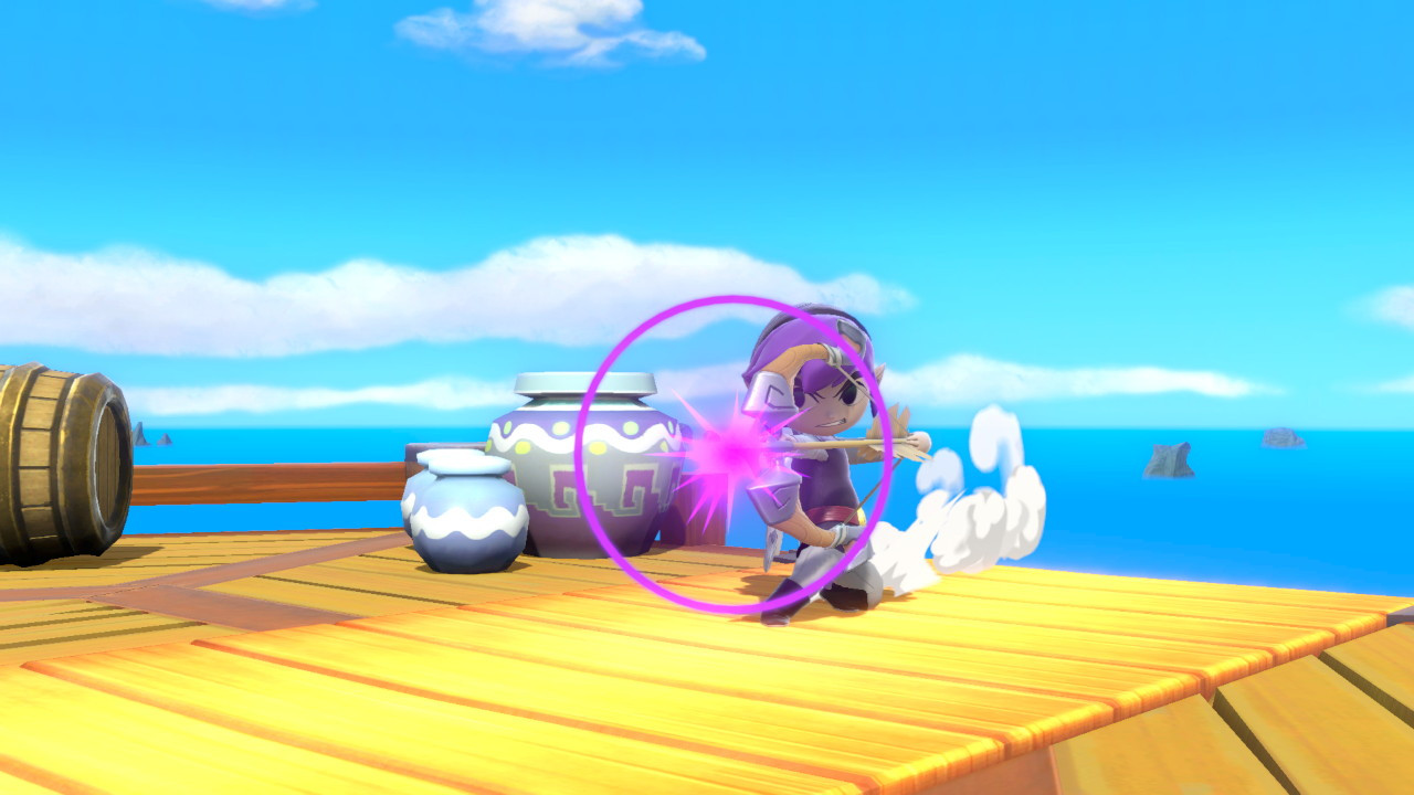 Toon Link Effects (Shadow Purple) Mod for Super Smash Bros. Ultimate ...