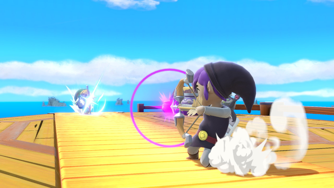 Toon Link Effects (Shadow Purple) Mod for Super Smash Bros. Ultimate ...