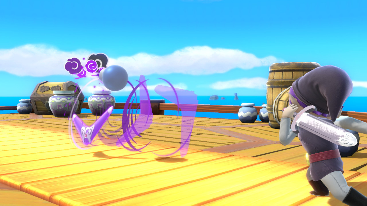 Toon Link Effects (Shadow Purple) Mod for Super Smash Bros. Ultimate ...