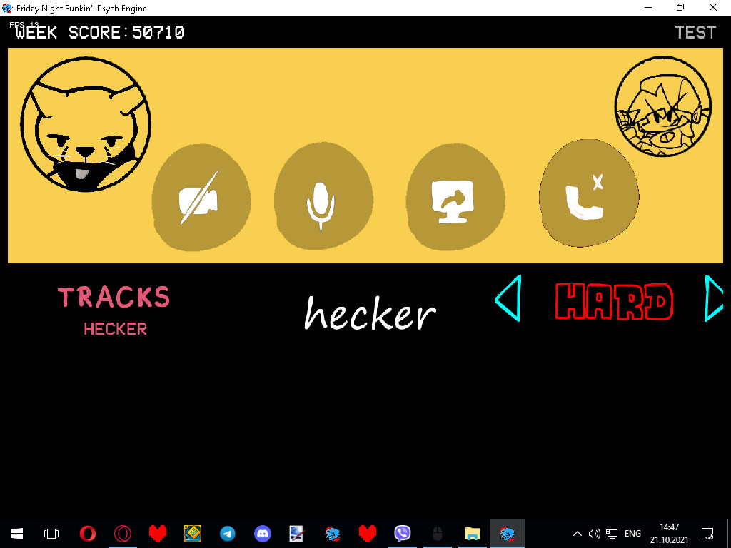 FNF Vs Hecker Physic Engine Port Mod for Friday Night Funkin' | FNF Mods
