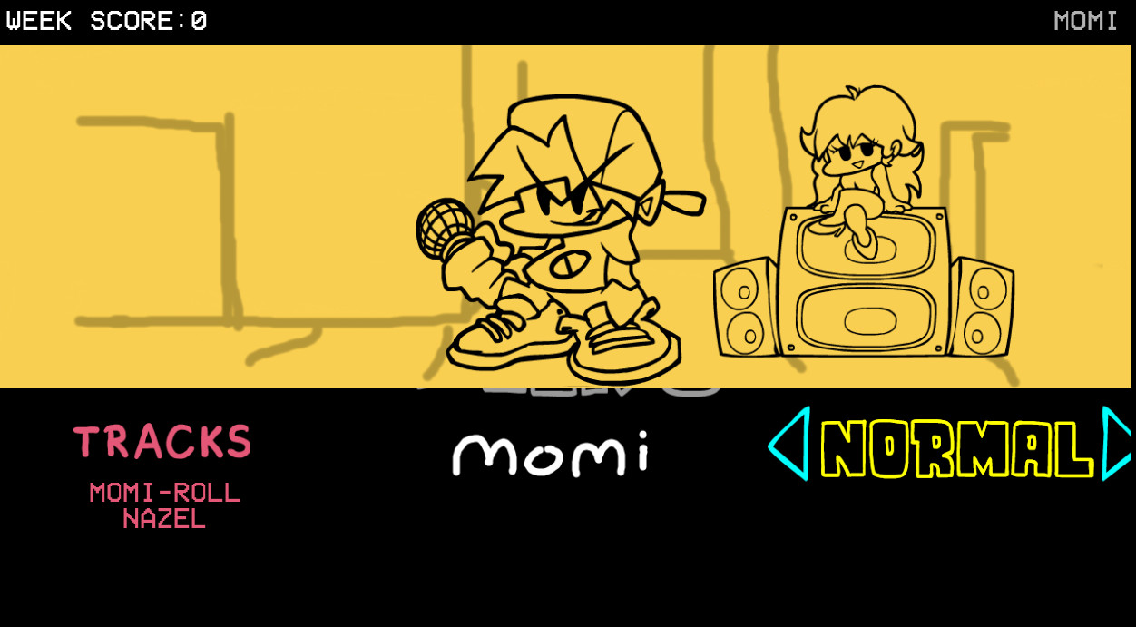 Vs Momi Psych Engine Port 0.1 Mod for Friday Night Funkin' | FNF Mods