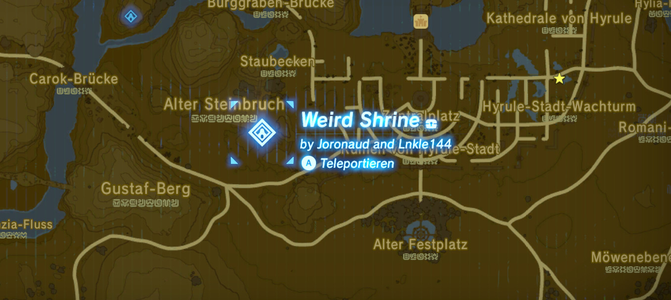 Weird Shrine Mod For The Legend Of Zelda Breath Of The Wild Wiiu
