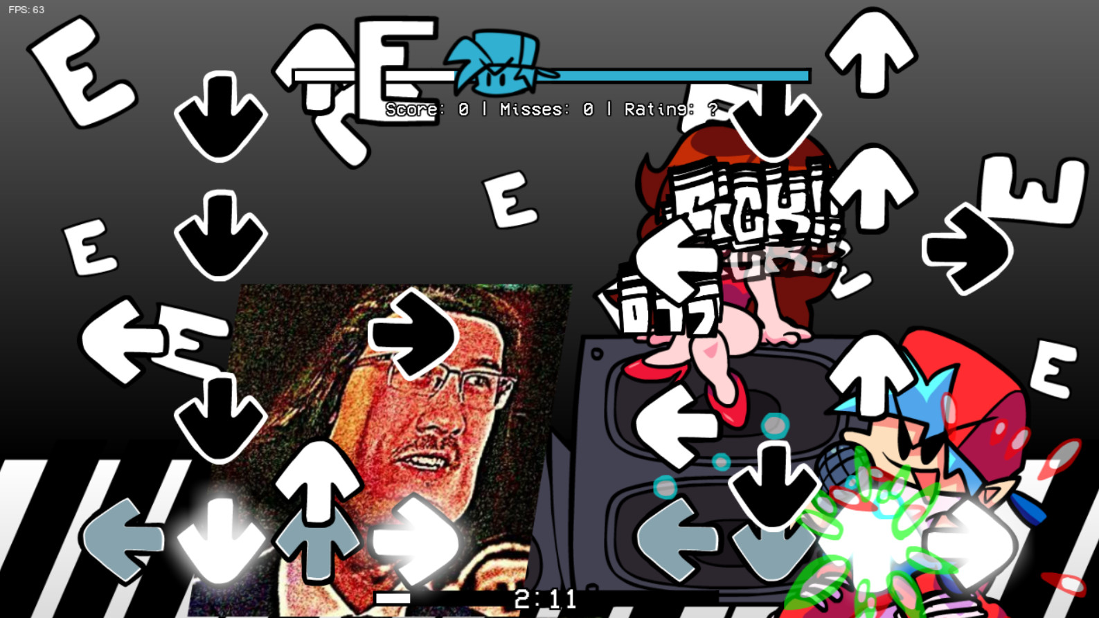 Rush E High Effort Mod for Friday Night Funkin' | FNF Mods