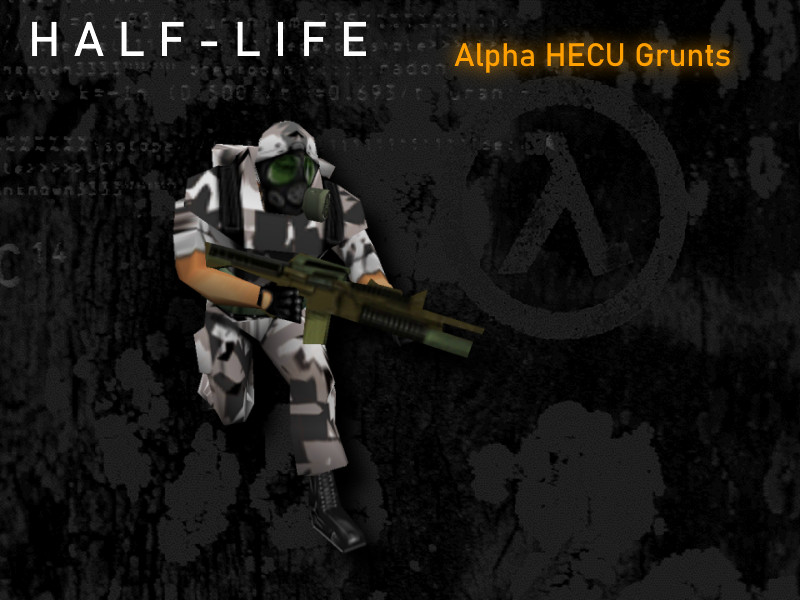 Half-Life Alpha HECU Grunts Mod for Half-Life | HL Mods