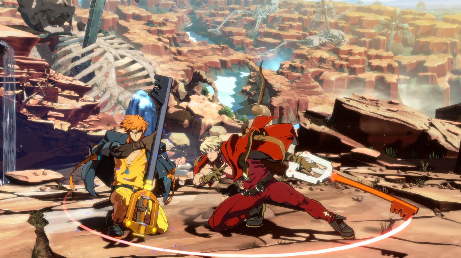 Kingdom Key over Thunderseal (WIP) Mod for GUILTY GEAR -STRIVE- | GGST Mods