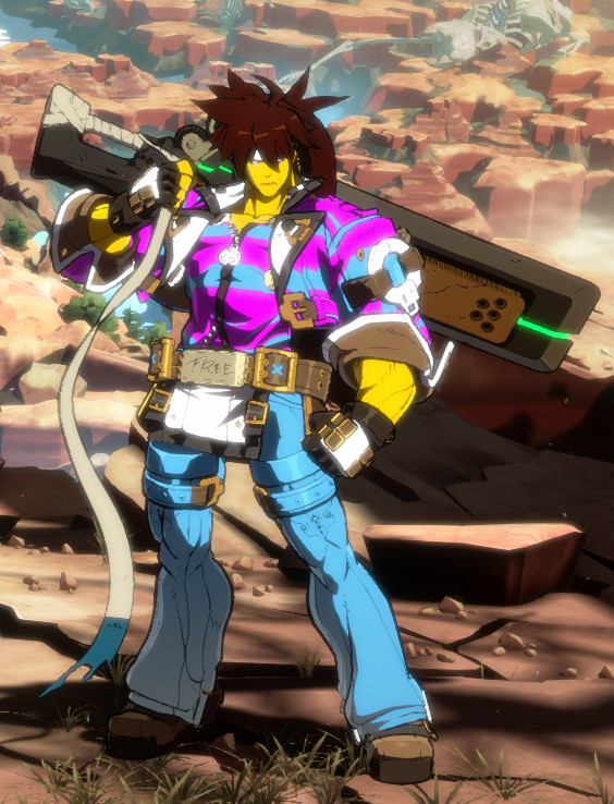Frisk Badguy [GUILTY GEAR -STRIVE-] [Mods]