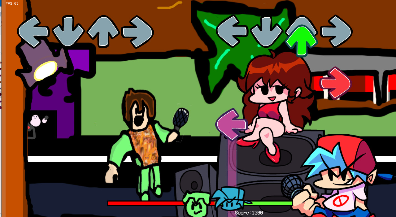 Green Screen Man Mod for Friday Night Funkin' | FNF Mods