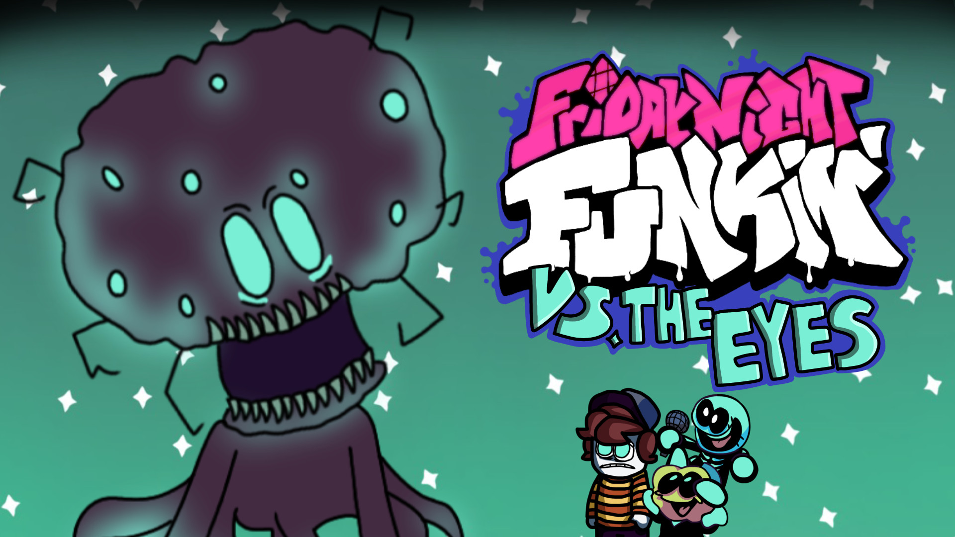 FNF - Vs. The Eyes Of The Universe [Friday Night Funkin'] [Mods]