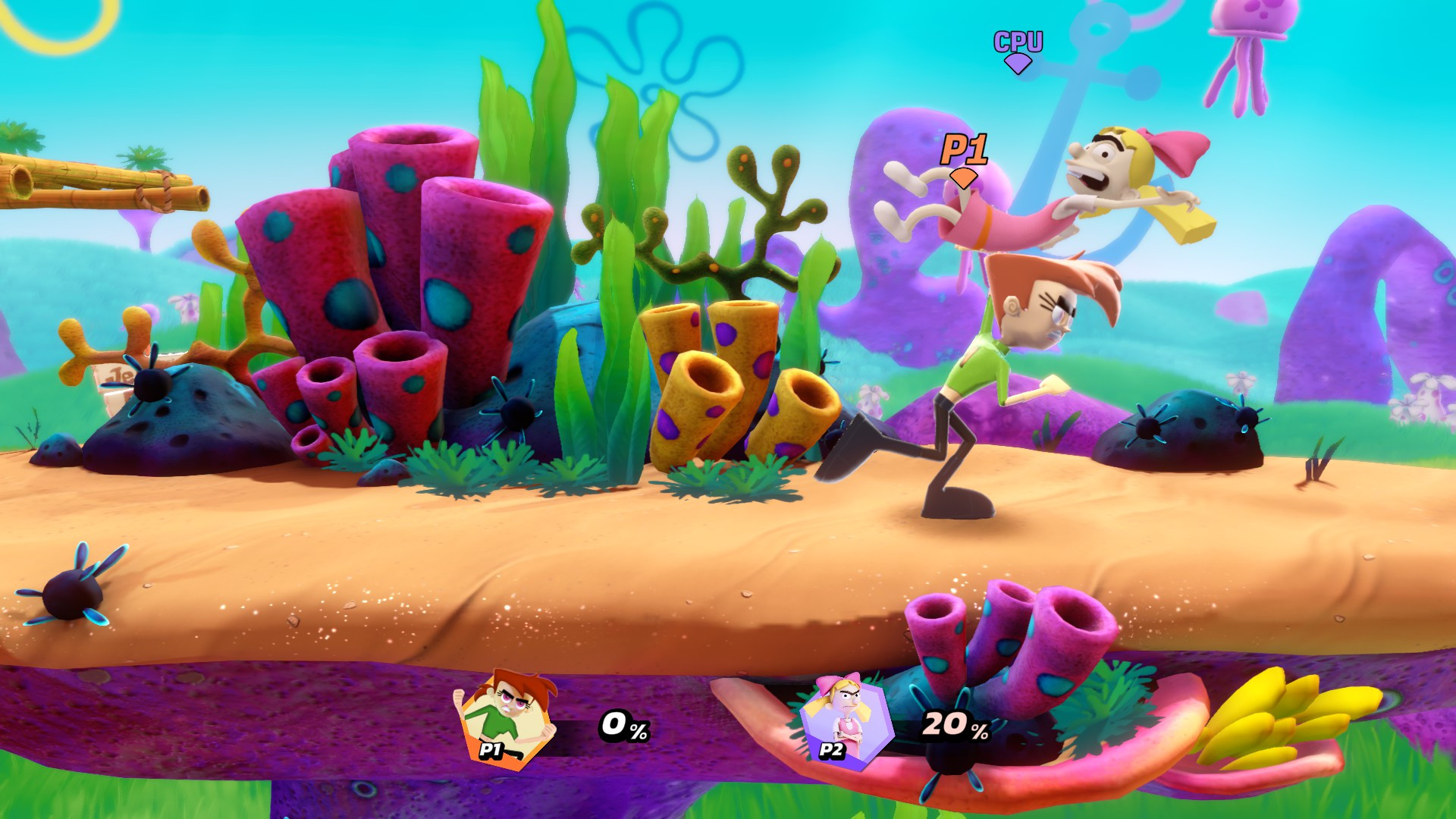 Vicky [Nickelodeon All-Star Brawl] [Mods]