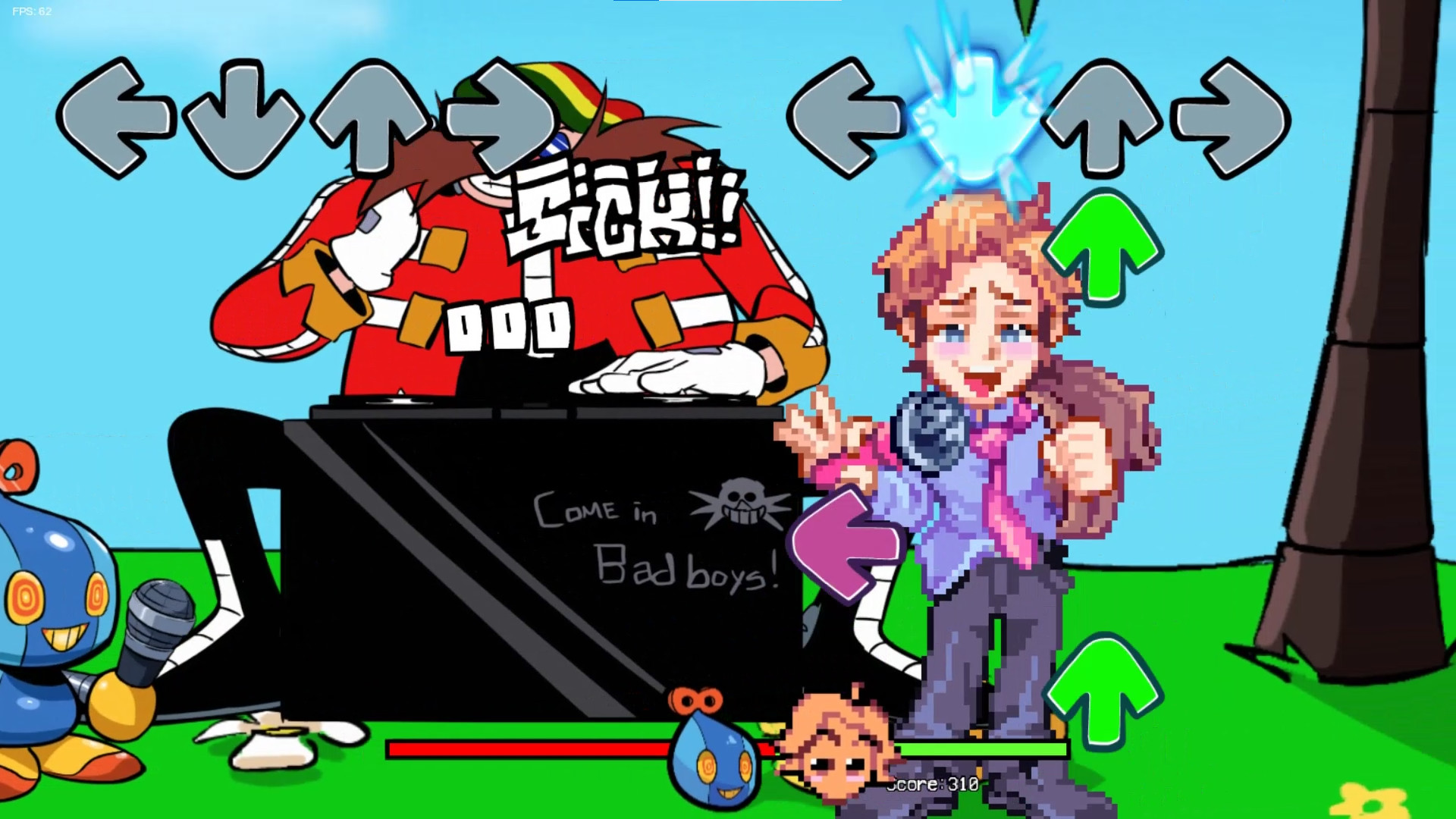 HD Sonic 4 FNF Multi & Online VS!OMOCHAO BG UPDATE Mod for Friday Night ...