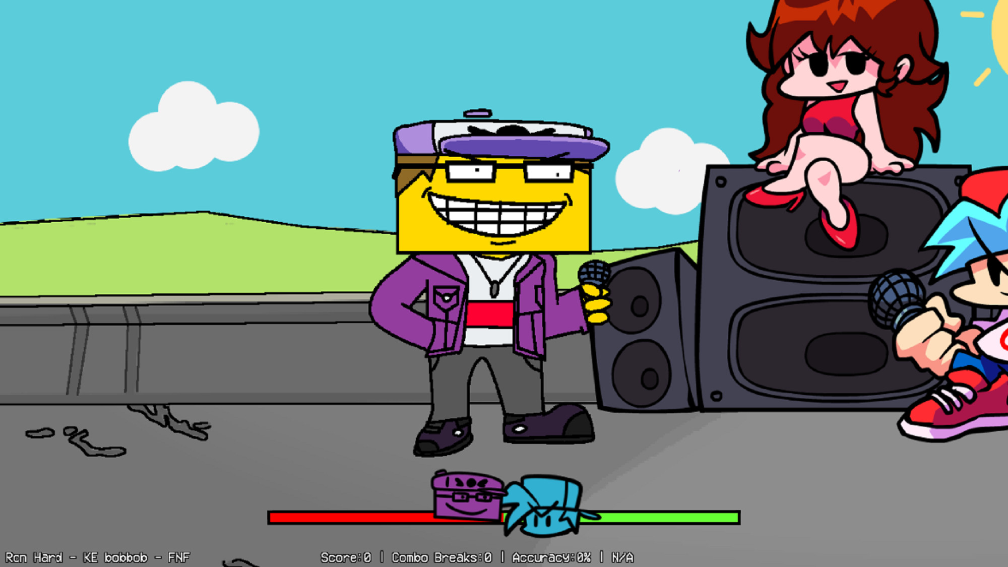 UniqueGeese Ron (SkinMod) [Friday Night Funkin'] [Mods]