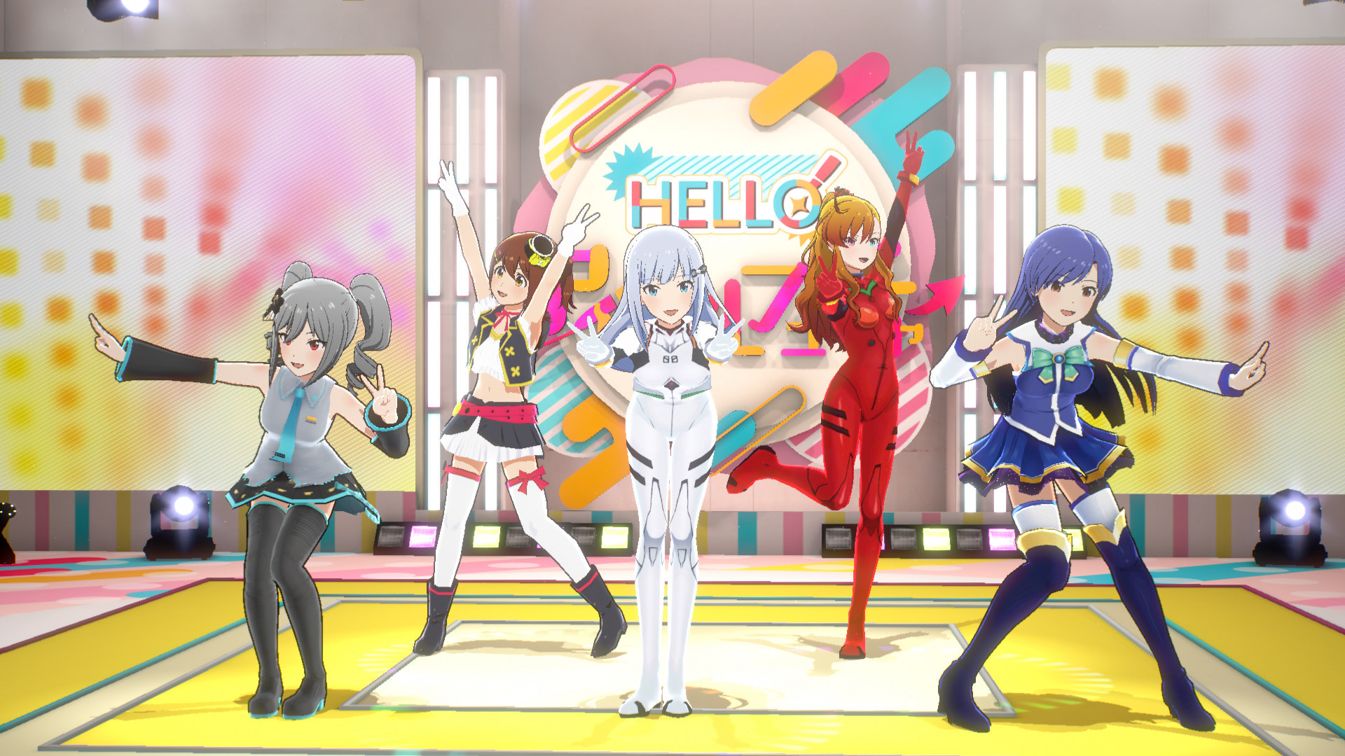 Rei Ayanami outfit over Rock'n'Angel Mod for THE IDOLM@STER STARLIT ...