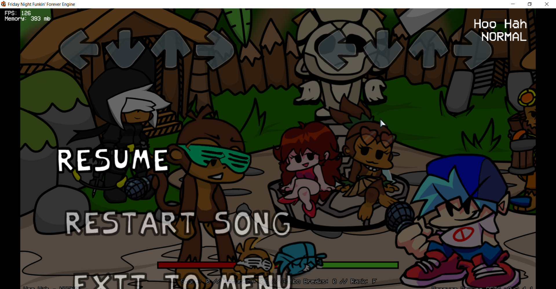 fnf boyfriend blue hat Mod for Friday Night Funkin' | FNF Mods