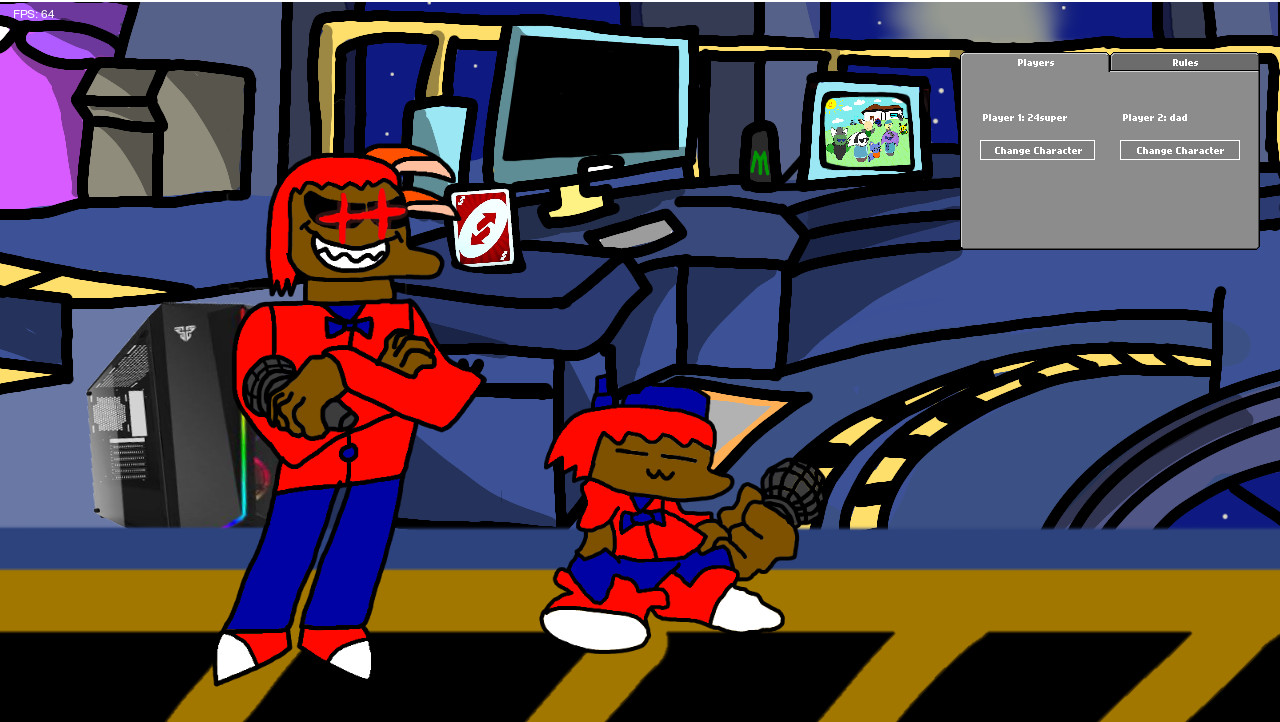 24super for fnf Multiplayer [Friday Night Funkin'] [Mods]