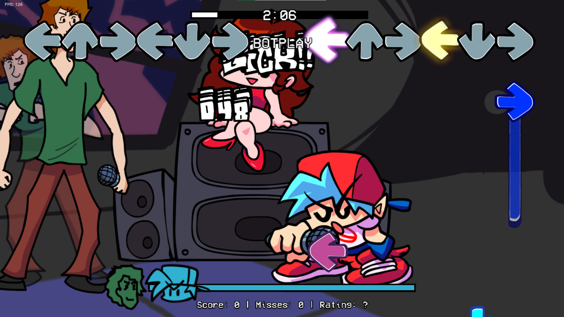 Shaggy Week 1 Recharted Mod for Friday Night Funkin' | FNF Mods