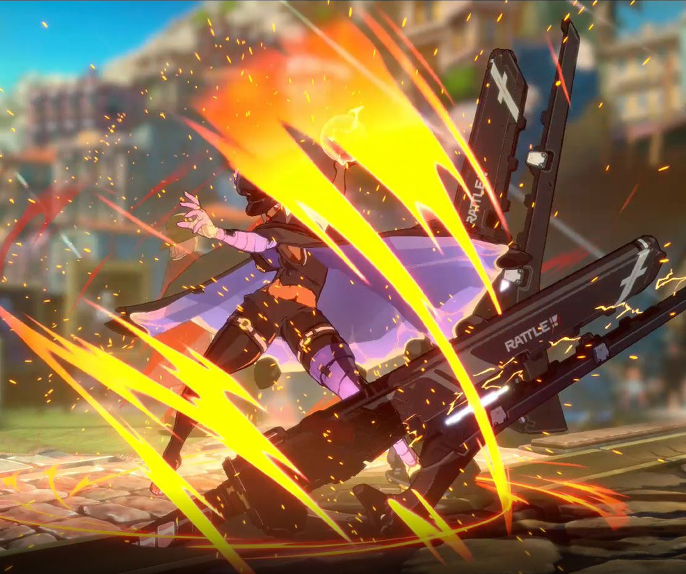 Ramlethal black/pink palette swap Mod for GUILTY GEAR -STRIVE- | GGST Mods