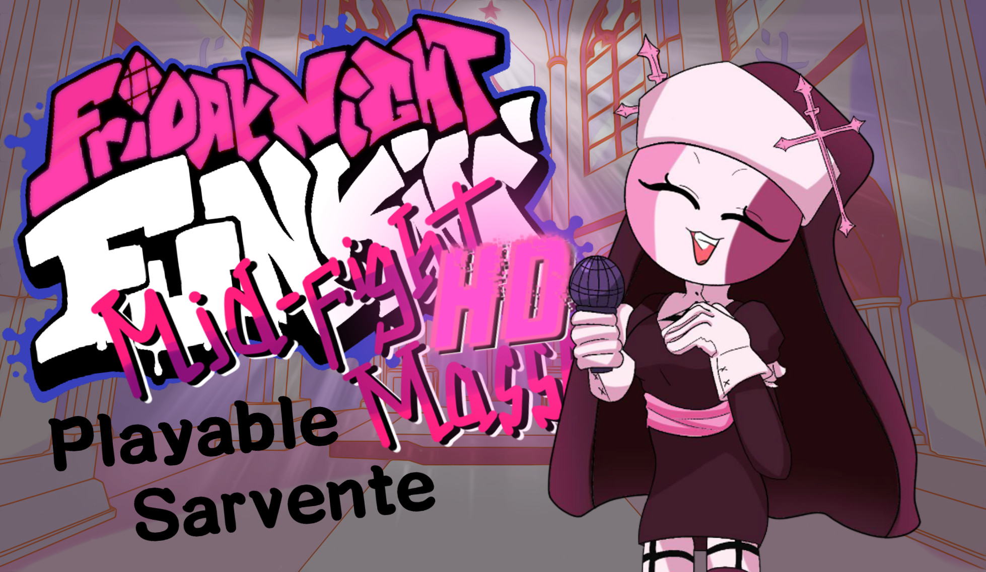 Playable HD sarvente Mod for Friday Night Funkin' | FNF Mods