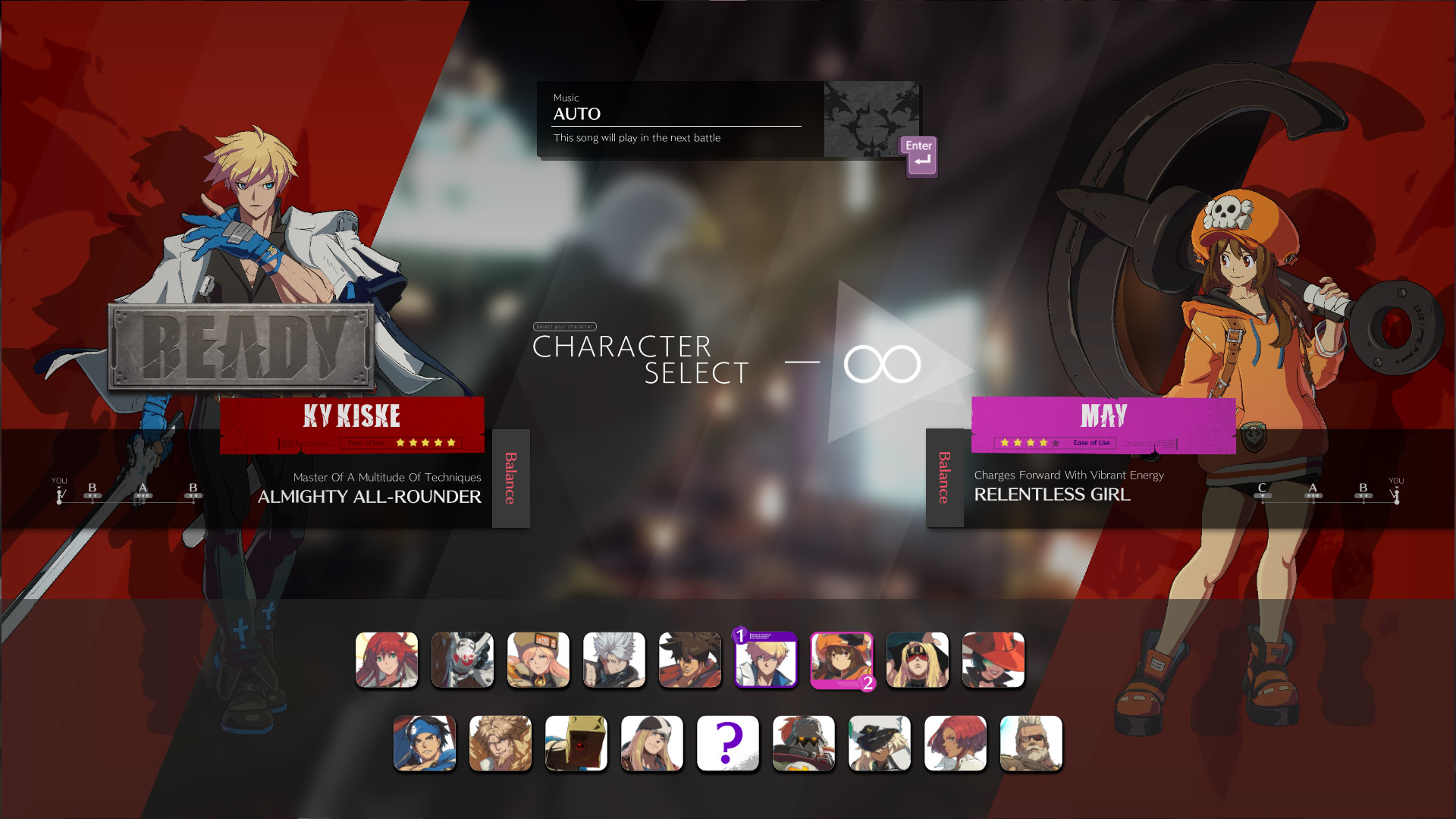 Purple UI Mod for GUILTY GEAR -STRIVE- | GGST Mods