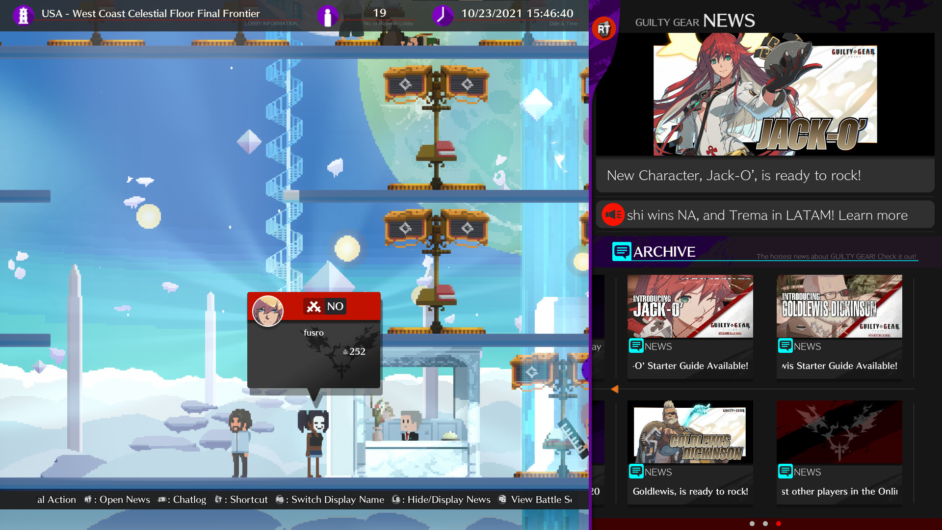 Purple UI Mod for GUILTY GEAR -STRIVE- | GGST Mods