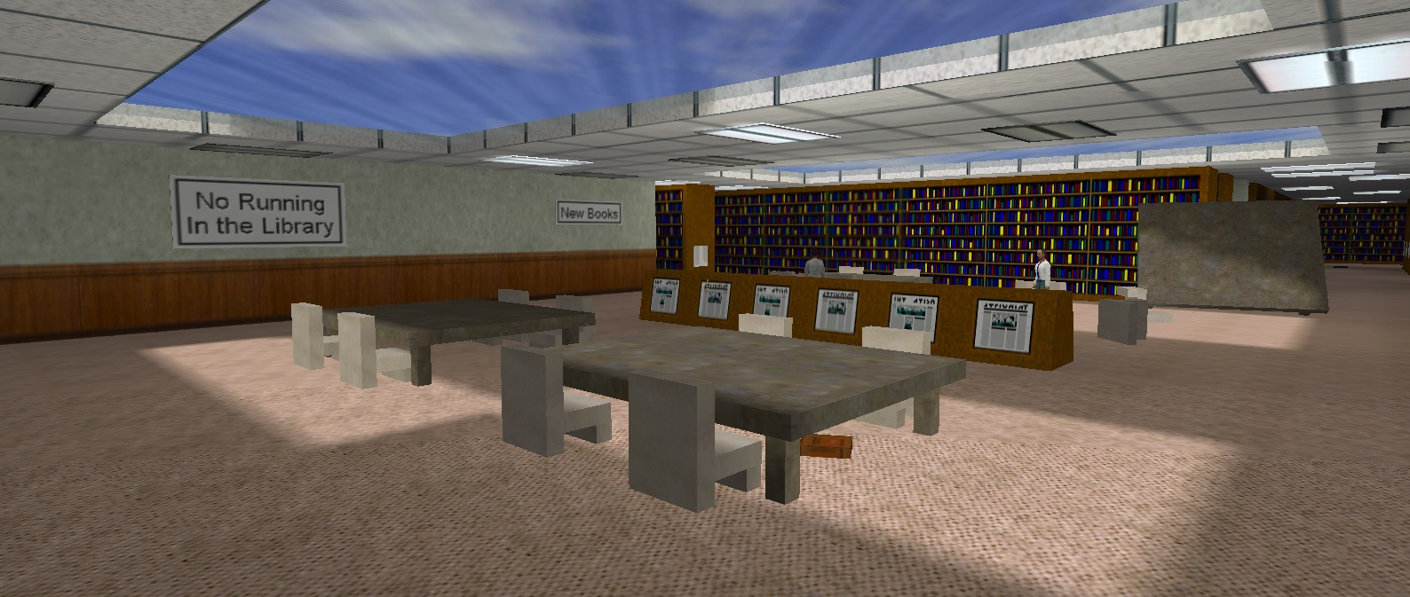 cs_library Mod for Counter-Strike 1.6 | CS1.6 Mods