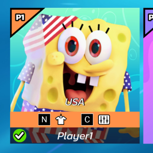 USA SpongeBob Mod for Nickelodeon All-Star Brawl | NASB Mods