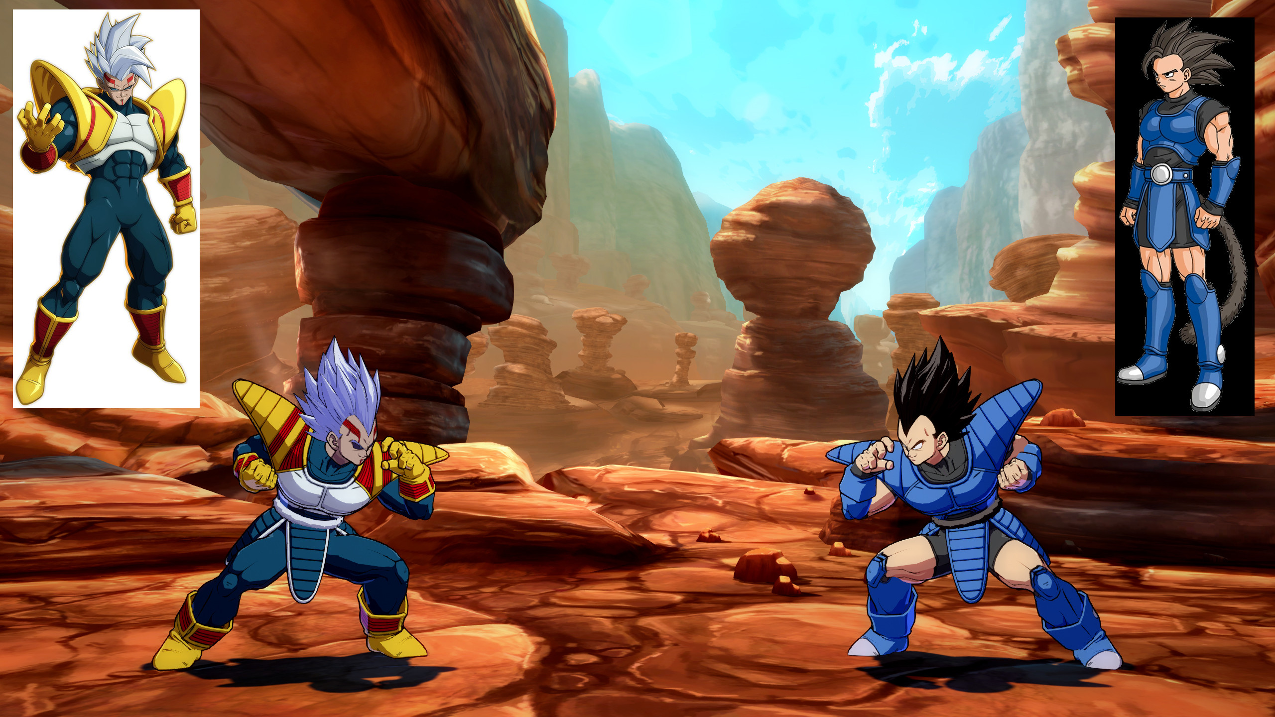 Base Vegeta Recolors Mod for Dragon Ball FighterZ | DB:FZ Mods