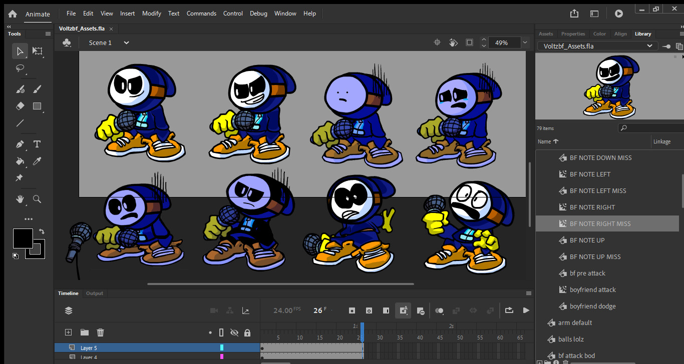 The Blue Couple Modpack Mod for Friday Night Funkin' | FNF Mods