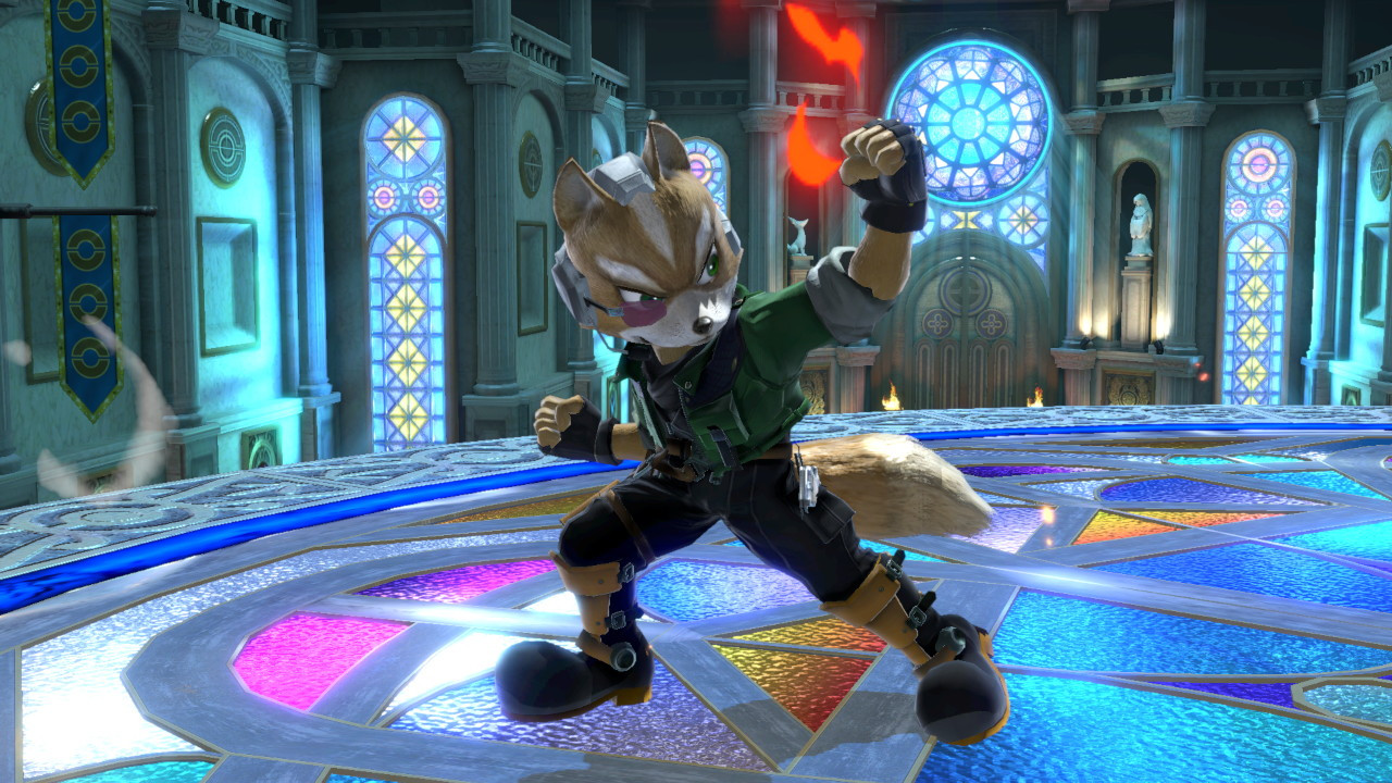 Green and Yellow Smash 4 Fox Mod for Super Smash Bros. Ultimate | SSBU Mods